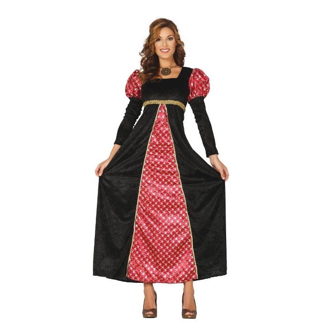 Disfraz De Reina Medieval Elegante Por 22 50