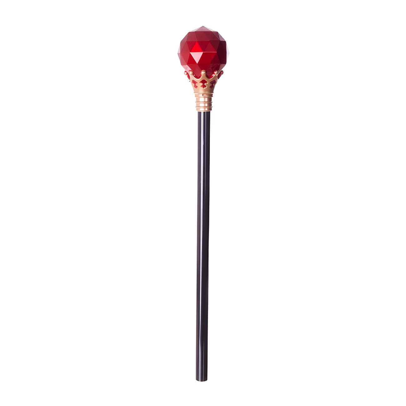 Cetro de rey rojo - 42 cm por 2,75