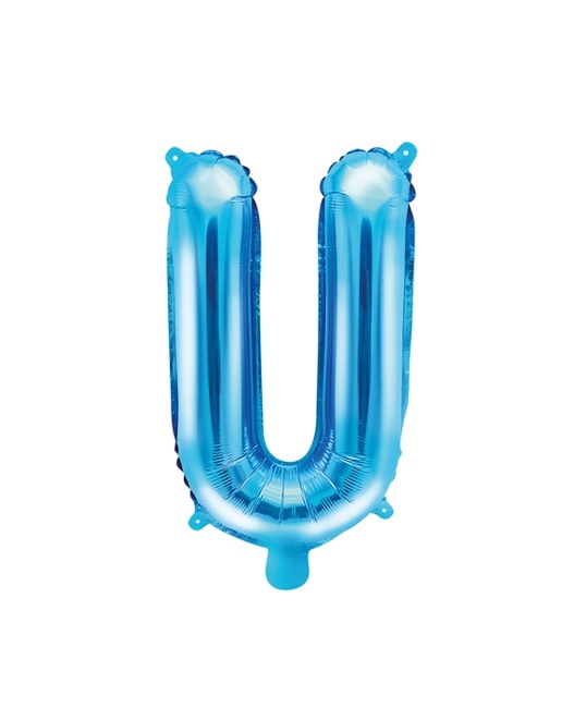 Globo de letra azul de 35 cm - PartyDeco por 0,65