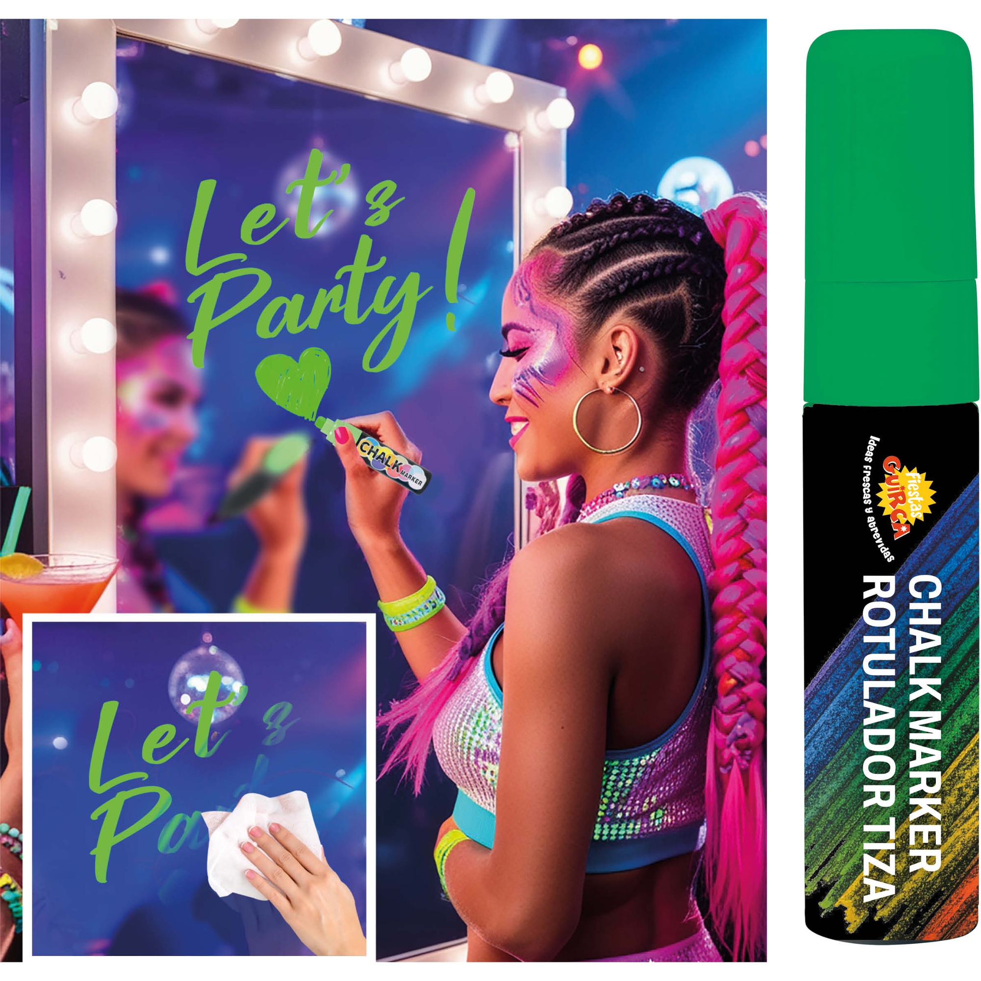 Rotulador de tiza líquida por 3,80