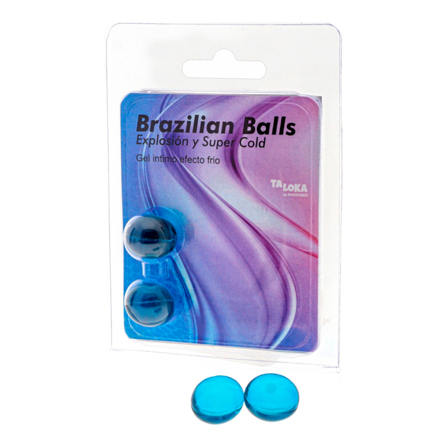 Bolas brasileñas de gel exitante con efecto - Taloka - 2 bolas por 6,75