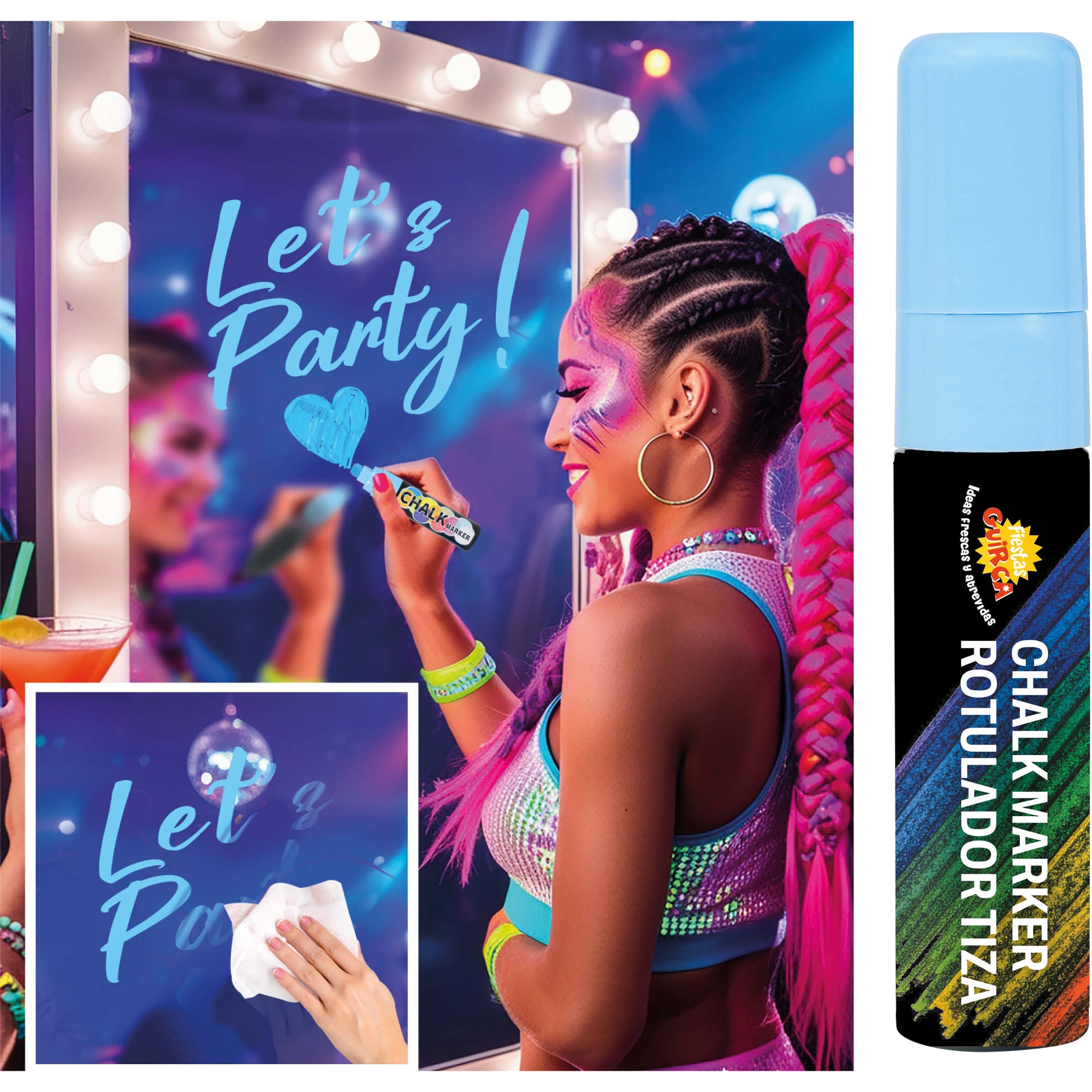 Rotulador de tiza líquida por 3,80