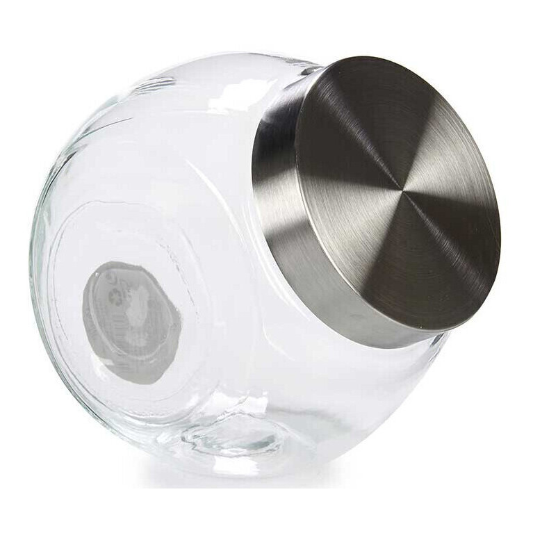 Tarro de 2 L transparente con tapadera por 4,25