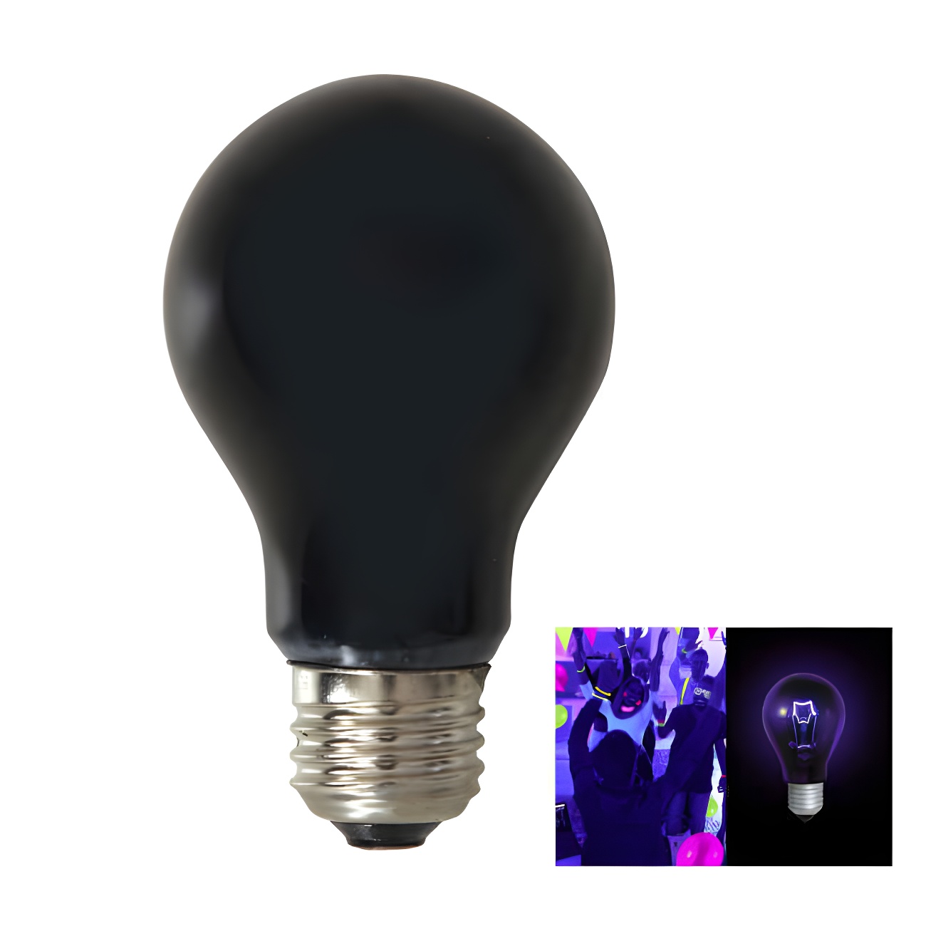 Bombilla negra de luz neón por 2,75