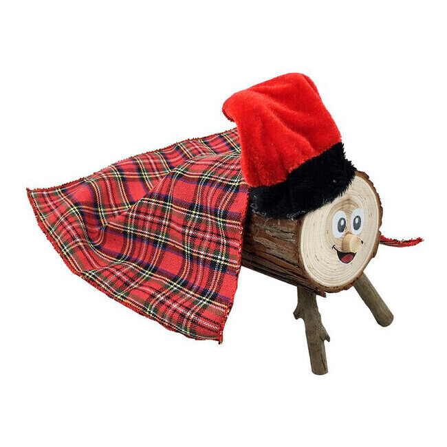 Figura de Tió de Nadal de 24cm por 19,25