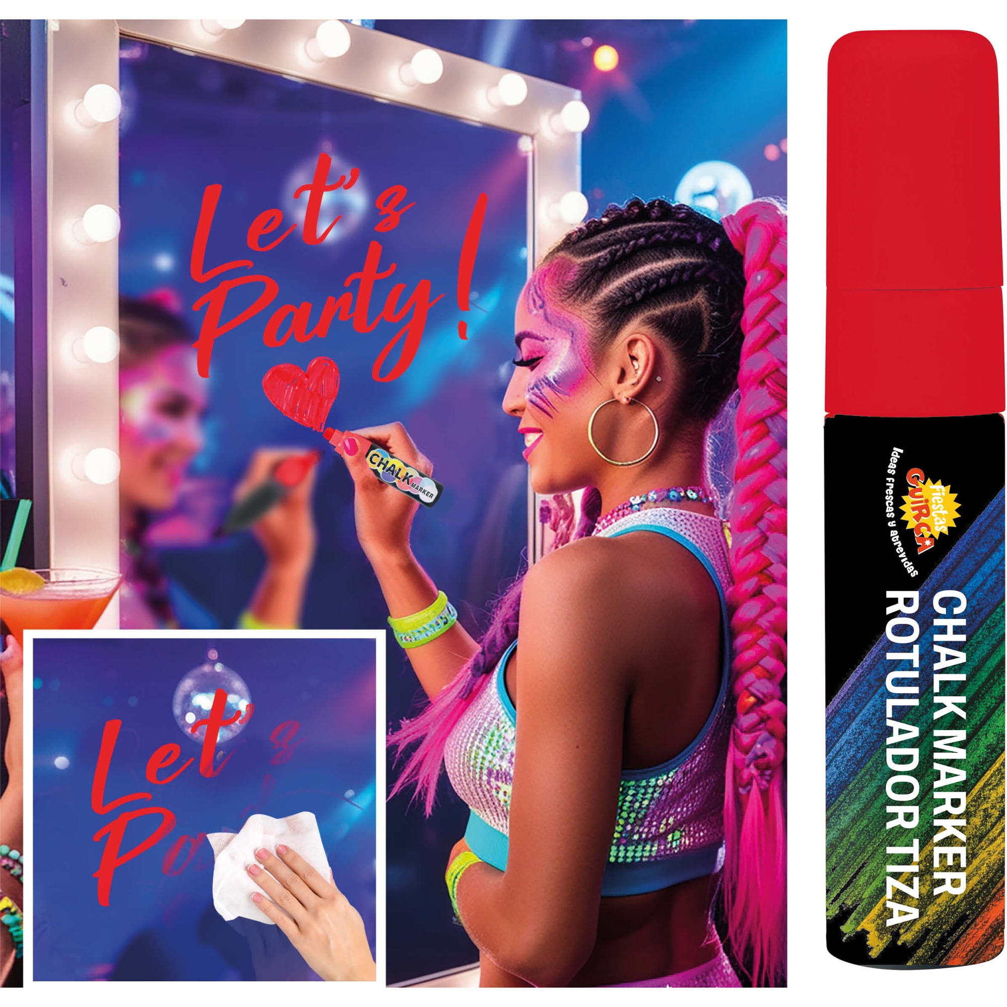 Rotulador de tiza líquida por 3,80