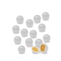 Bolas de chocolate rellenas